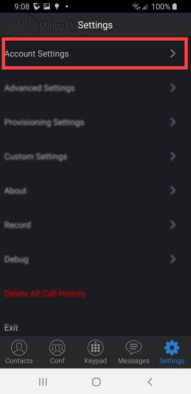 Step-by-Step Quickstart using the Grandstream (GS) Wave smartphone ...